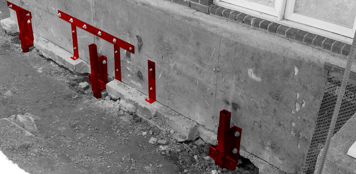 Fondation sur pieux acier - Béton Onyx /Stabilisation peiutage fondation